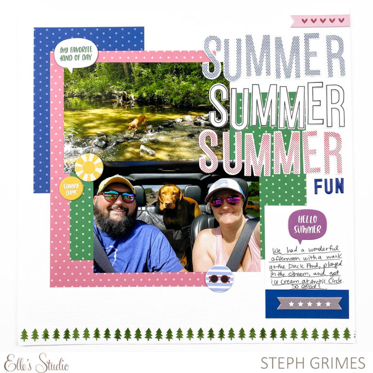 Sketch Day with Steph Grimes: Summer, Summer, Summer Fun! | Elle's ...