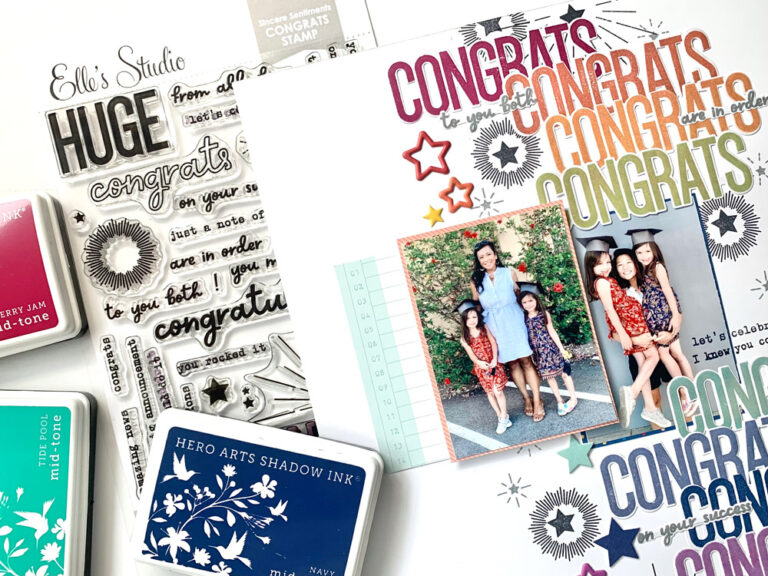 Congrats in Color with Sarah Kee | Elle's Studio Blog